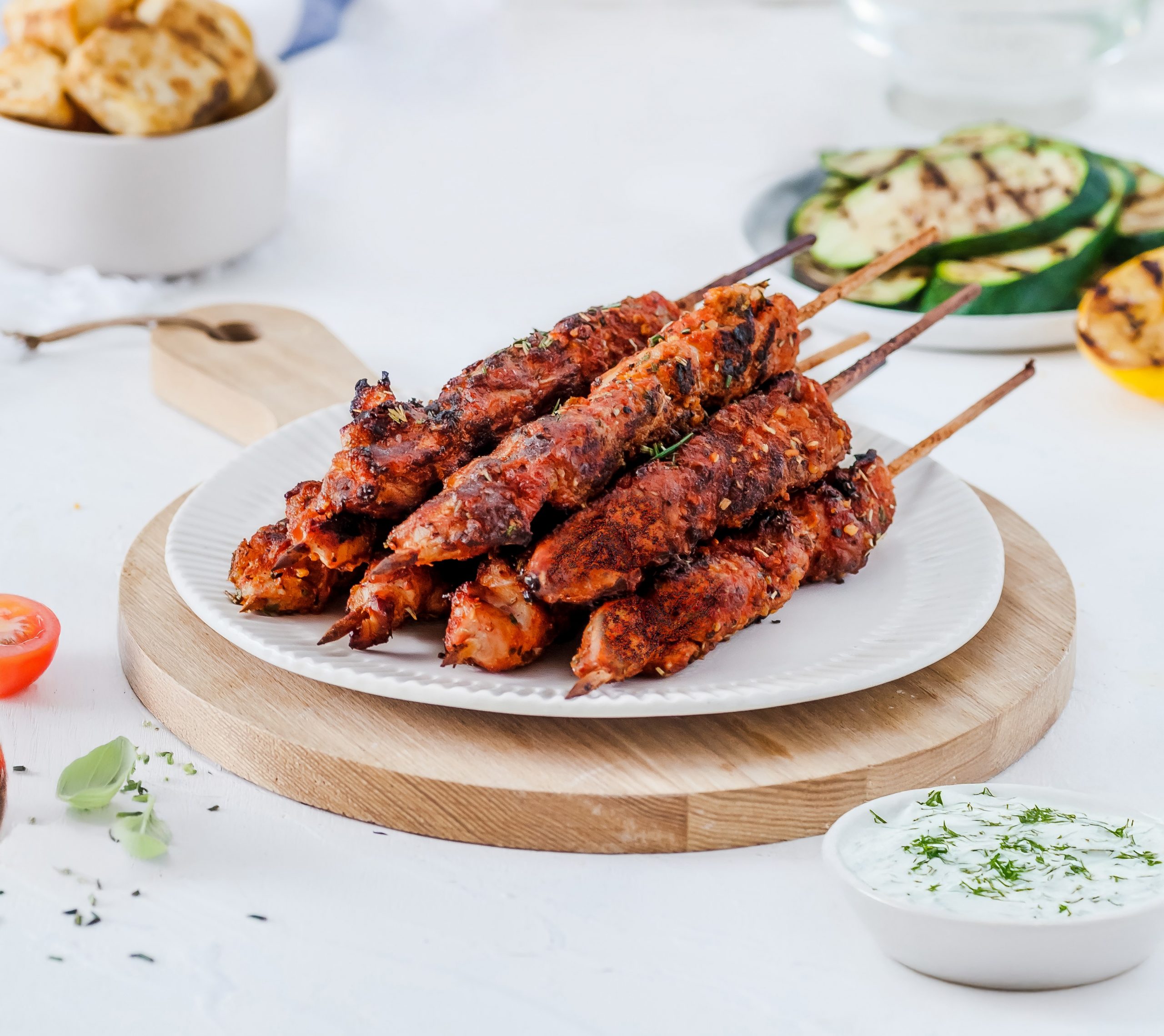 Signature Chicken Kebabs - Lenard's